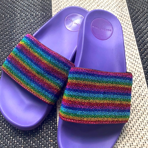 Marc Jacobs | Shoes | Marc Jacobs Rainbow Pool Slides | Poshmark